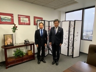 Meeting with Mr. Masayasu Ando of HAI Shirokuma Tours, LLC. | Consular ...